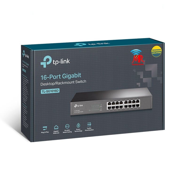 TL-SG1016D Switch de 16 puertos Gigabit para escritorio / montaje en ...