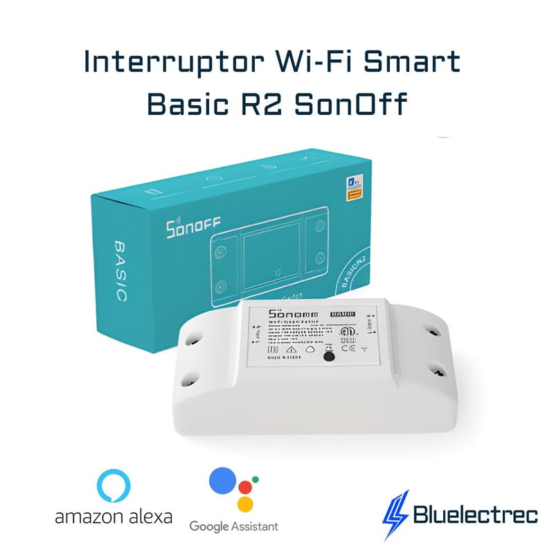 Interruptor inteligente WiFi BasicR2 SONOFF | falabella.com