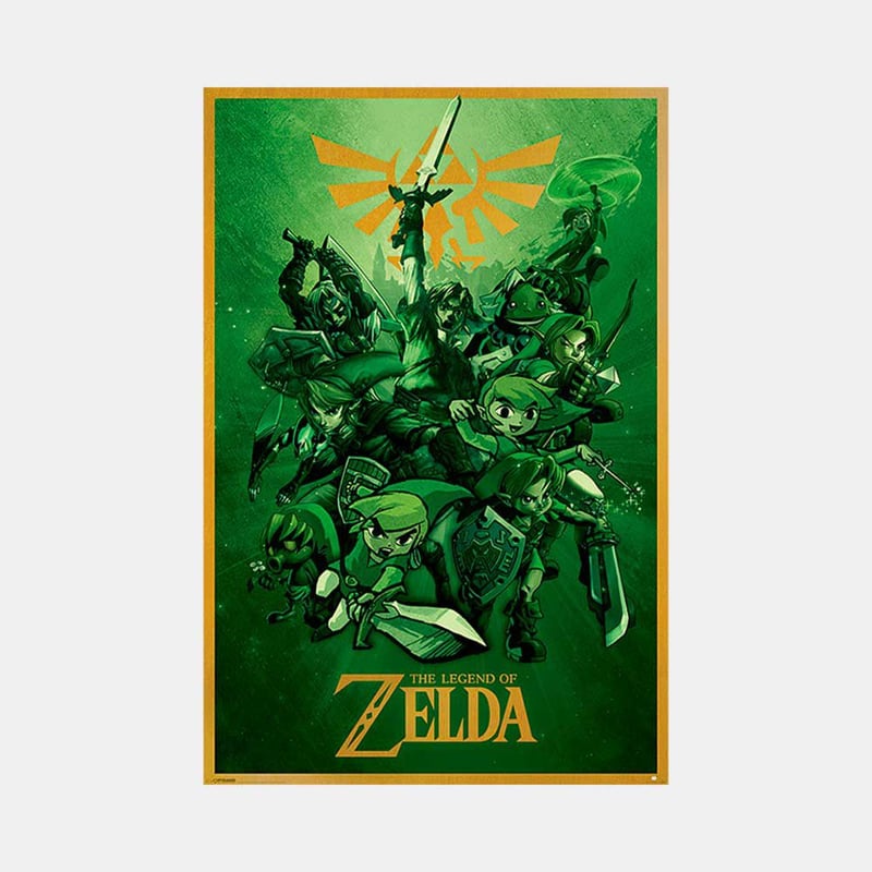 POSTER - THE LEGEND OF ZELDA - LINK | Sodimac Perú