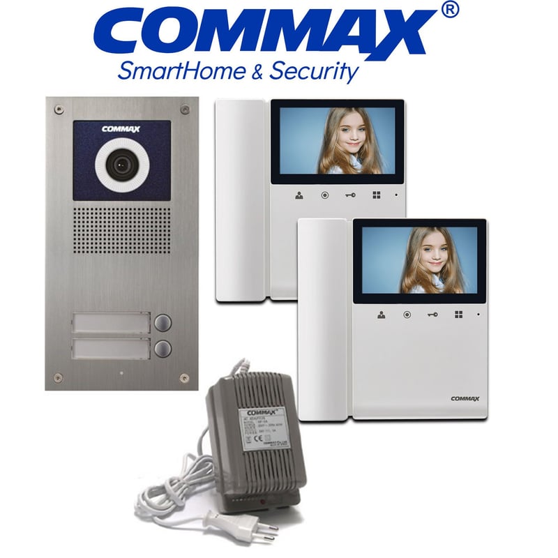 Kit de Video Portero para 2 Departamentos COMMAX | falabella.com