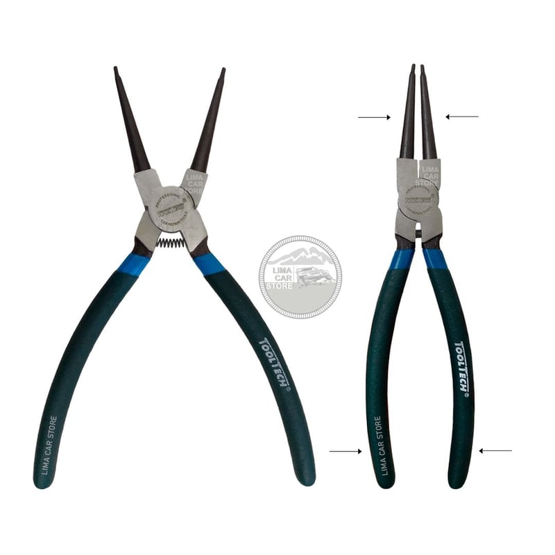 Alicate Pinza Saca Seguro Punta Recta Para Cerrar 9 GENERICO ...