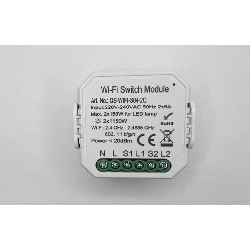 MICRO MODULO SMART WIFI 2 GANG GENERICO | falabella.com