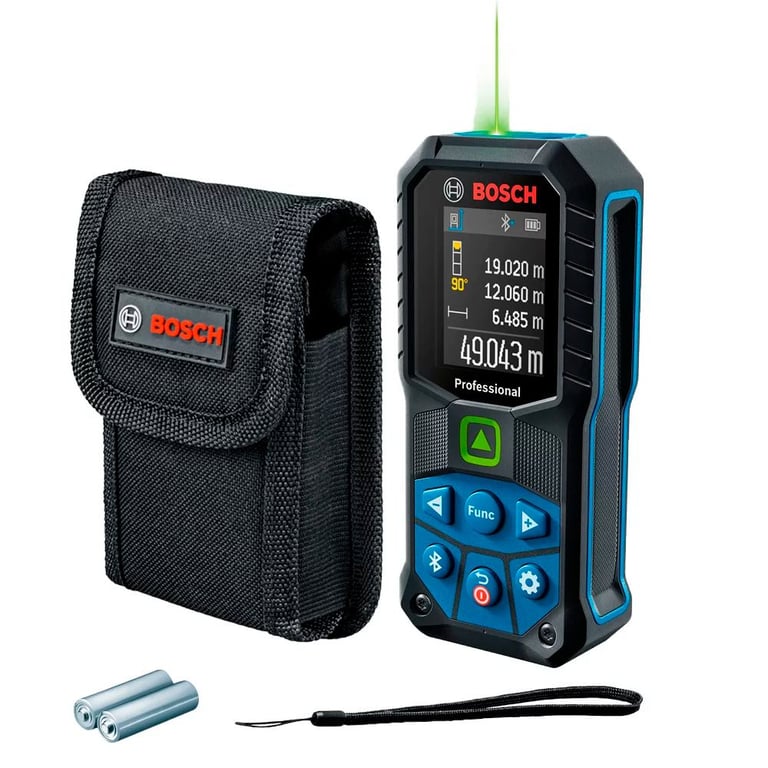 Medidor de Distancia Laser Telemetro Bosch GLM 50-27 CG 50m Bluetooth ...