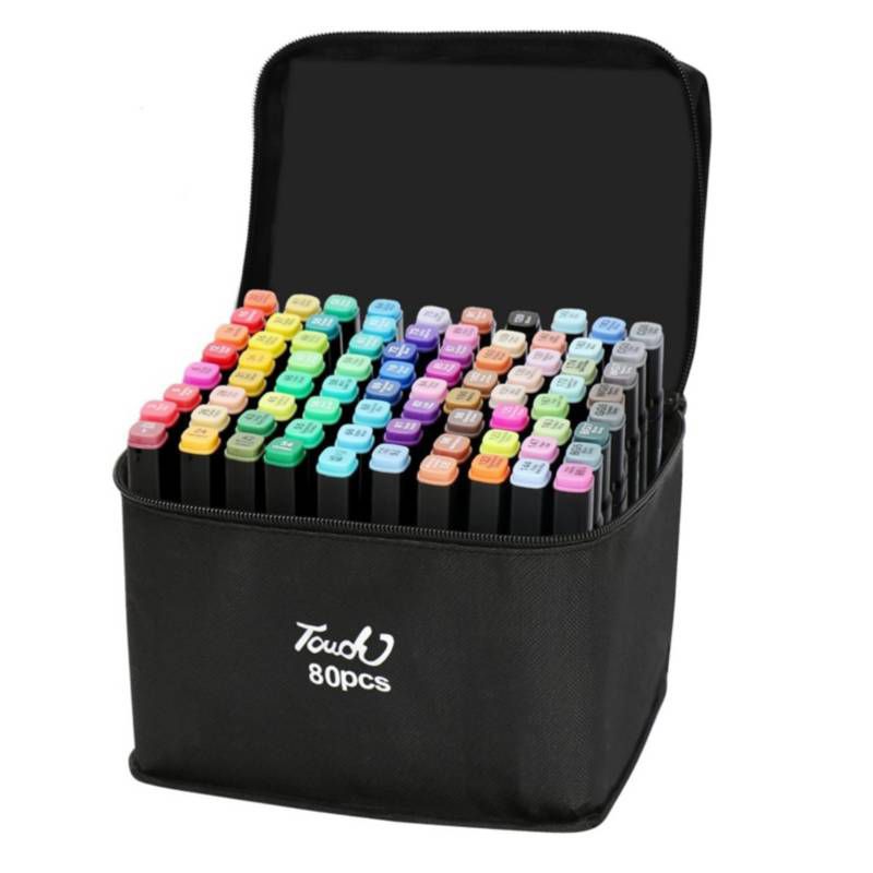 PLUMONES TOUCH 80 PIEZAS | Sodimac Perú