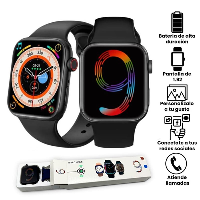 Smart Watch I9 Pro Max S Series 9 - NEGRO GENERICO | falabella.com
