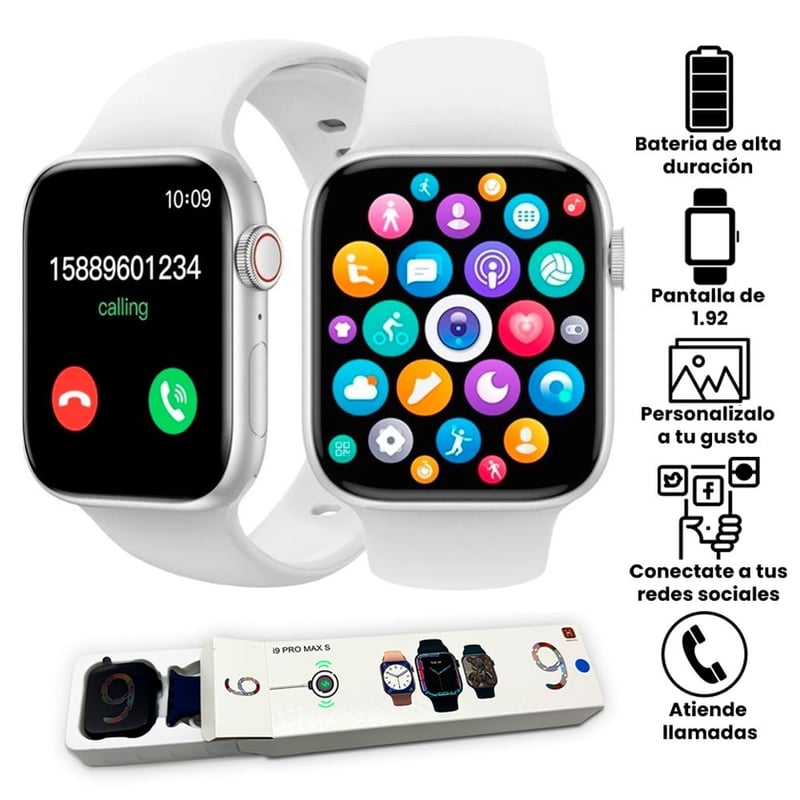 Smart Watch I9 Pro Max S Series 9 - BLANCO GENERICO | falabella.com