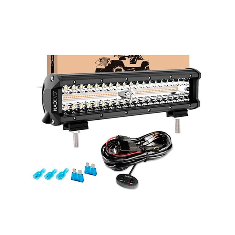 Kit Barra LED 12 pulgadas Reflector dual NAOEVO NAOEVO | falabella.com