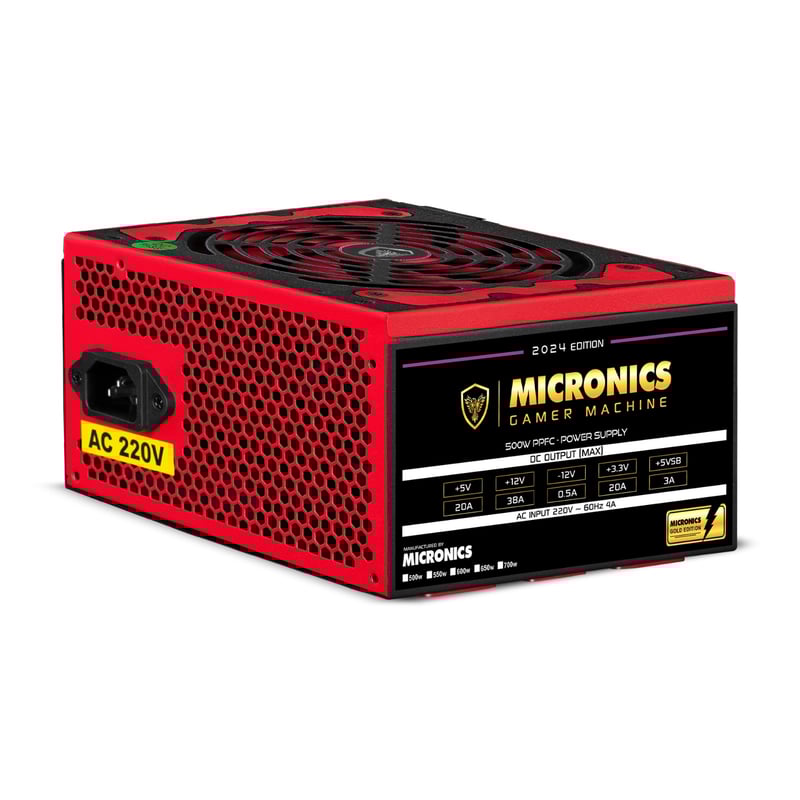 FUENTE DE PODER MIC P5000 500W MICRONICS MICRONICS | falabella.com