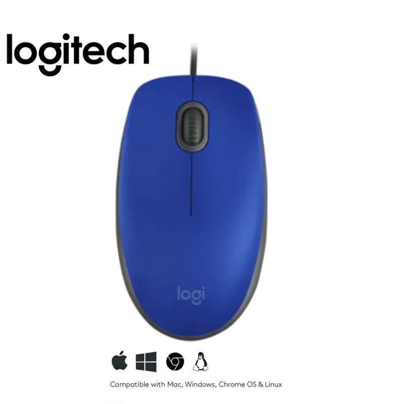 Mouse Logitech M110 Azul LOGITECH | falabella.com