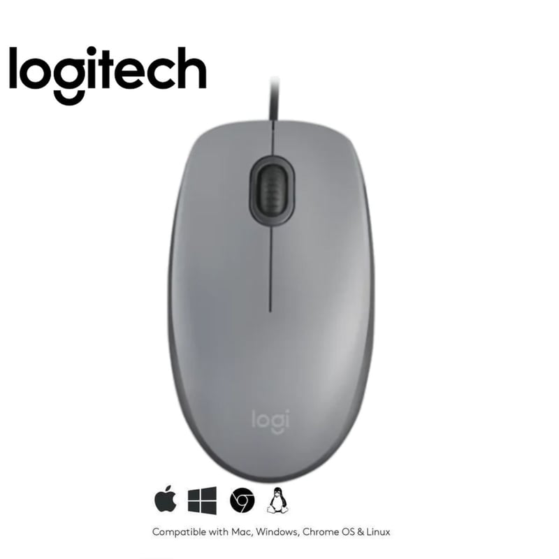 Mouse Logitech M110 Gris LOGITECH | falabella.com