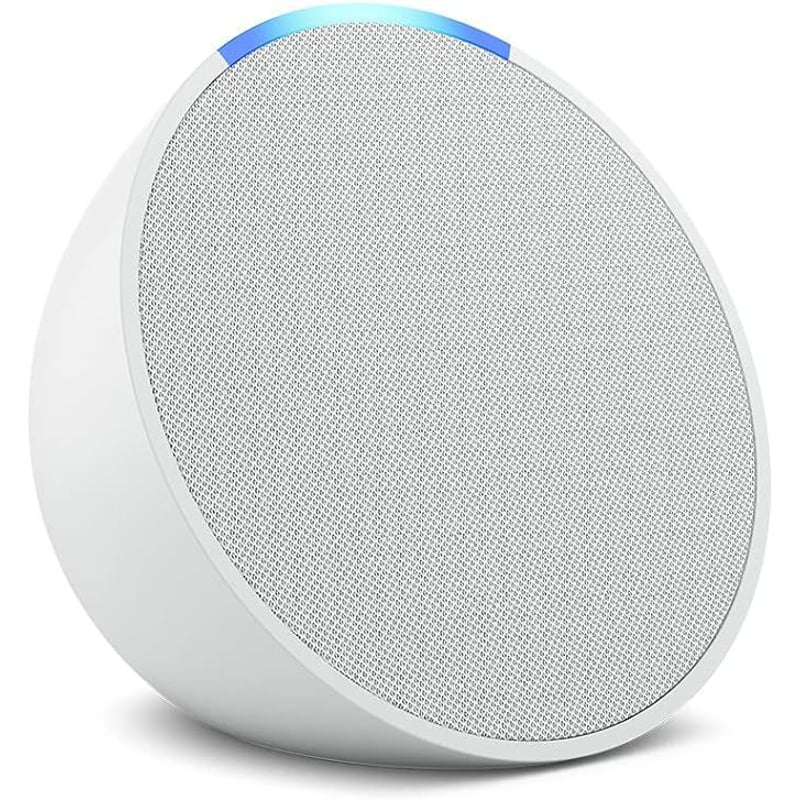 Echo Pop Parlante inteligente wifi y Bluetooth con Alexa color Blanco ...