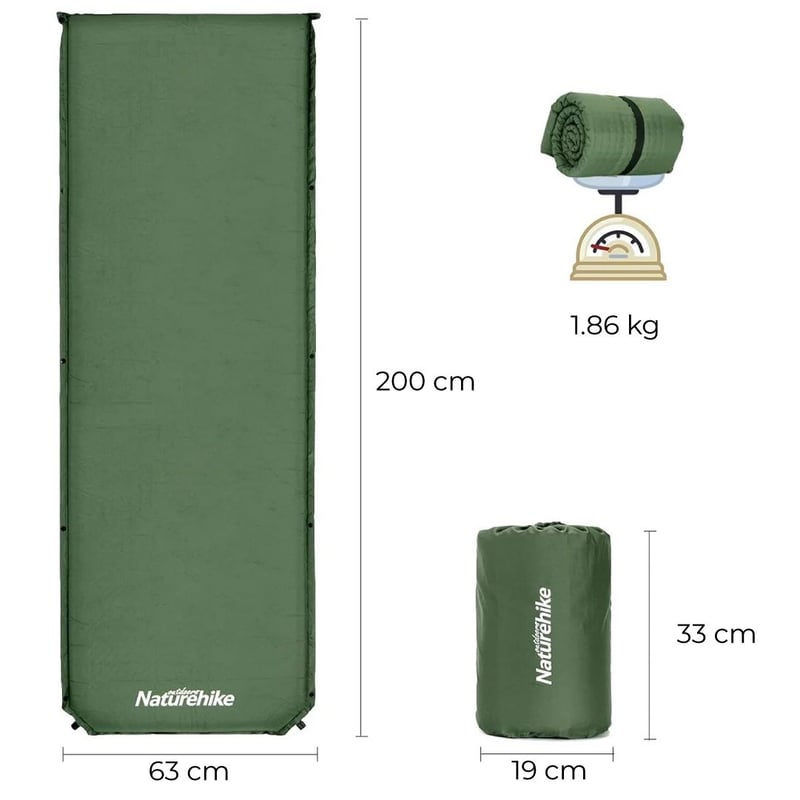 Colchoneta autoinflable Comfort D03 - Naturehike | Sodimac Falabella
