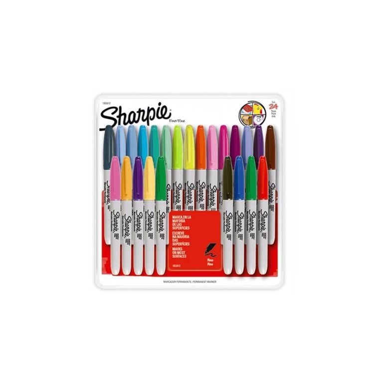 Sharpie Punta Fina Colores Surtidos X24 SHARPIE | falabella.com