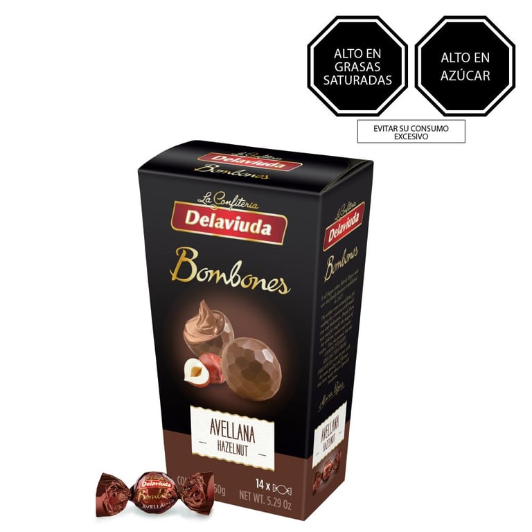 Bombones de Chocolate Avellana 150 gr DELAVIUDA | falabella.com