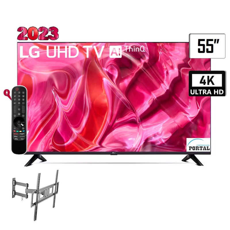 Televisor LG 55 Smart TV 4K UHD Frameless 55UR7300 Magic LG | falabella.com