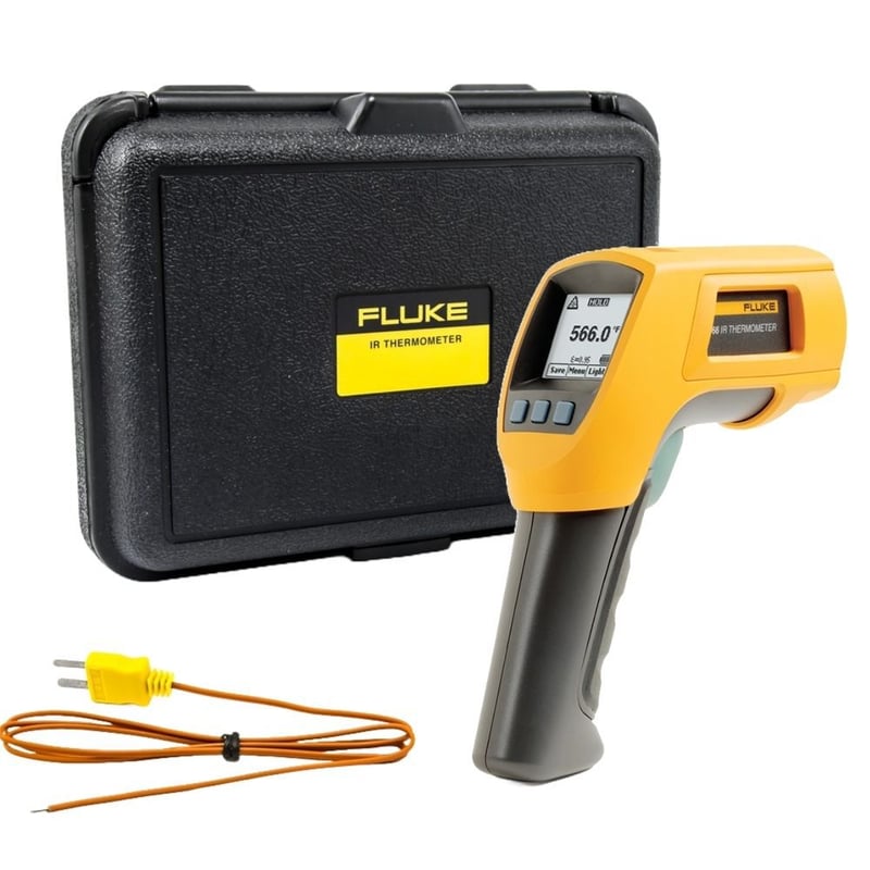 Pirómetro Termómetro Infrarrojo Fluke 566 infrarrojo y de contacto ...