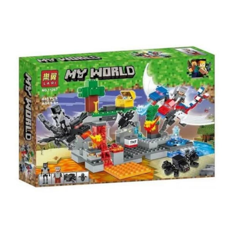 ARMABLE MY WORLD 11267 445 PCS BELA MINECRAFT GENERICO | falabella.com