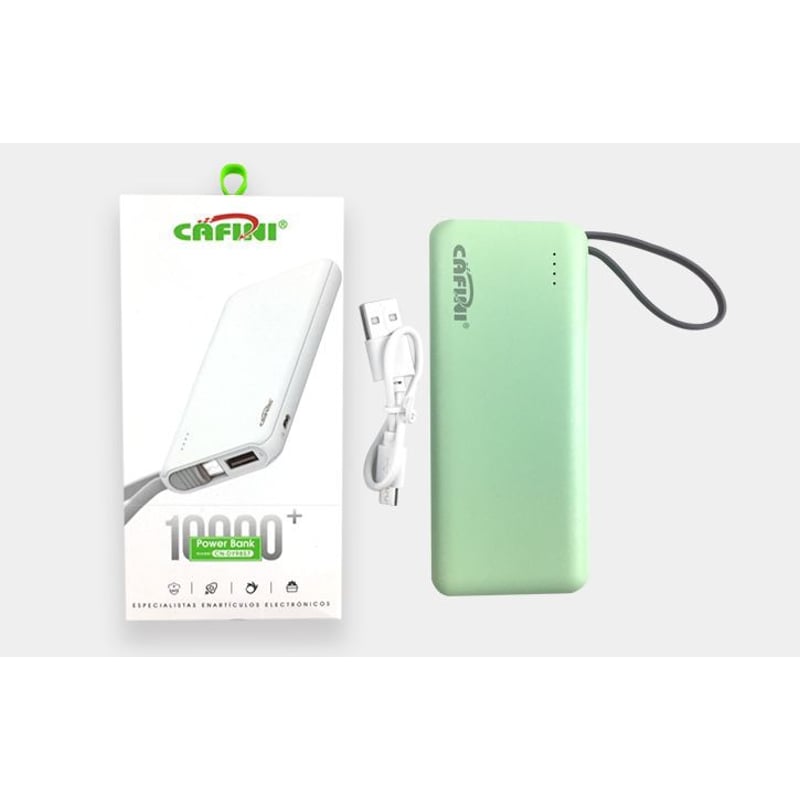 Cargador Portatil Power Bank Cafini 10000 Mah CAFINI | falabella.com