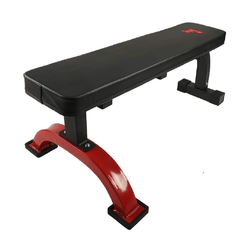 Banca plana profesional soporte 500kg Banco fitness ALPHA GYM ...