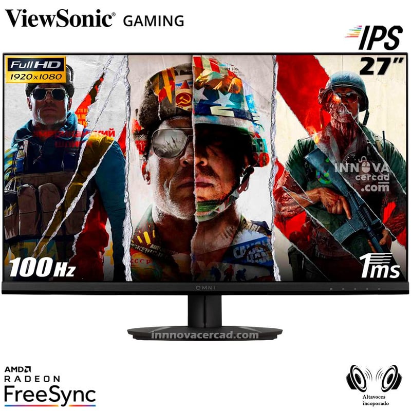 Monitor Gaming ViewSonic VX2716 27 FullHD IPS 100HZ 1MS FreeSync ...