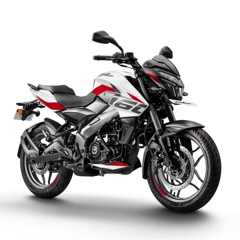 MOTO PULSAR NS 160 UG - BLANCO BAJAJ | falabella.com