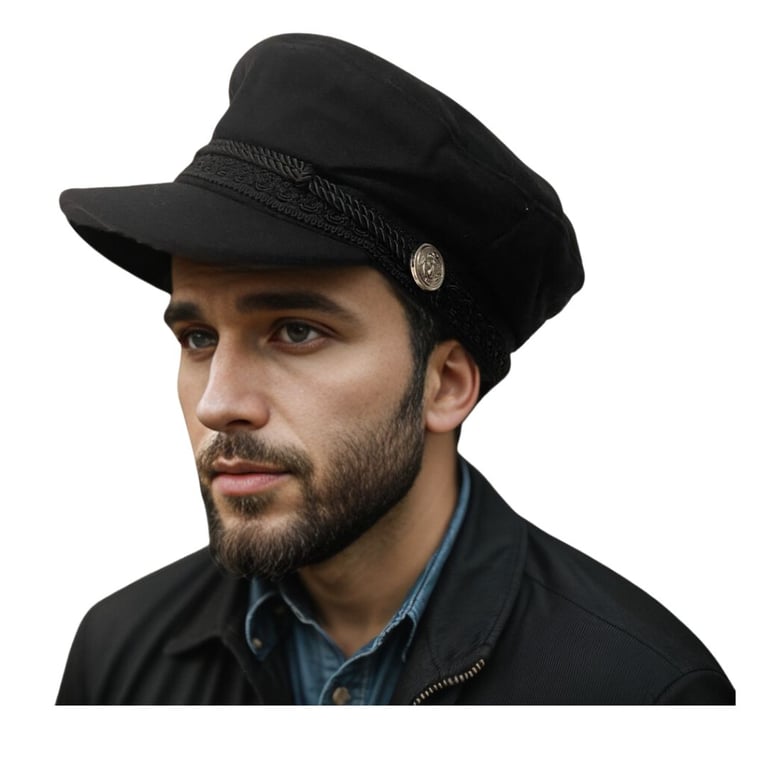 Gorra Boina Hombre Modelo Militar Inglesa - Negro KAST PE | falabella.com