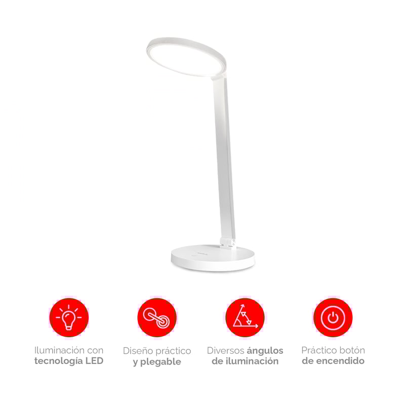 Lámpara Led De Mesa Iluminación Brillante Y Eficiente VIVIBOX ...