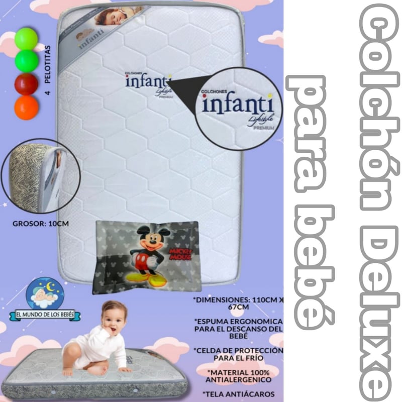Colchón de Bebe para Cunas Pack and Play GENERICO | falabella.com
