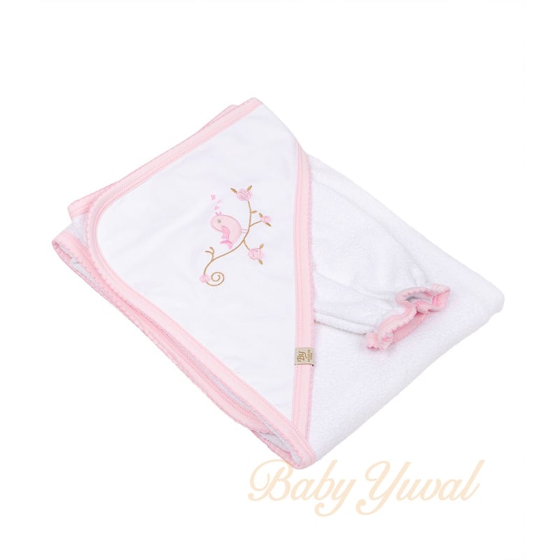Toalla Bebé Felpa Bird Rose Premium BABY YUVAL | falabella.com
