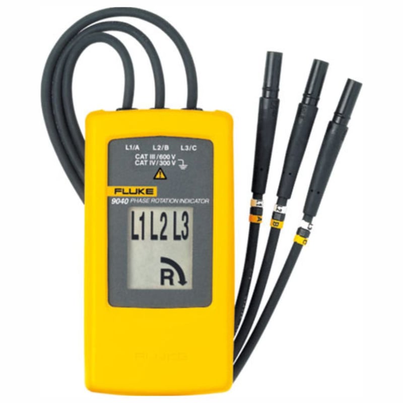 Indicador de rotacion de fases Fluke 9040 fasimetro secuencimetro FLUKE ...