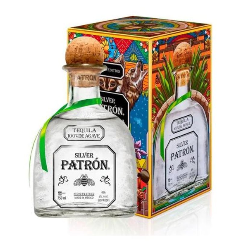 Tequila PATRON Silver Edición Especial Lata Botella 1L PATRON ...