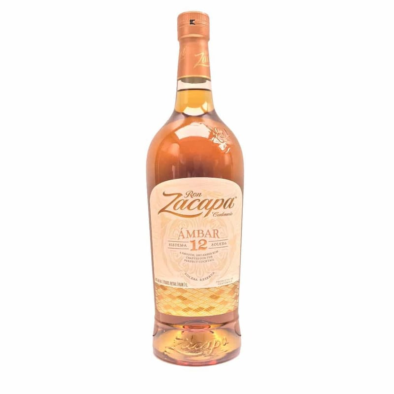Ron Zacapa Ámbar 12 Años Solera Reserva Botella 750ml ZACAPA ...