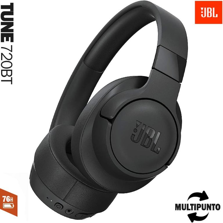 JBL Audifonos Bluetooth Tune 720 BT 76HRS Pure Bass JBL | falabella.com