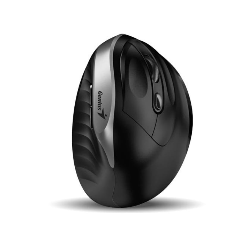 MOUSE GENIUS ERGO 8250S WIRELESS VERTICAL 6B ERGONOMICO SILVER GENIUS ...