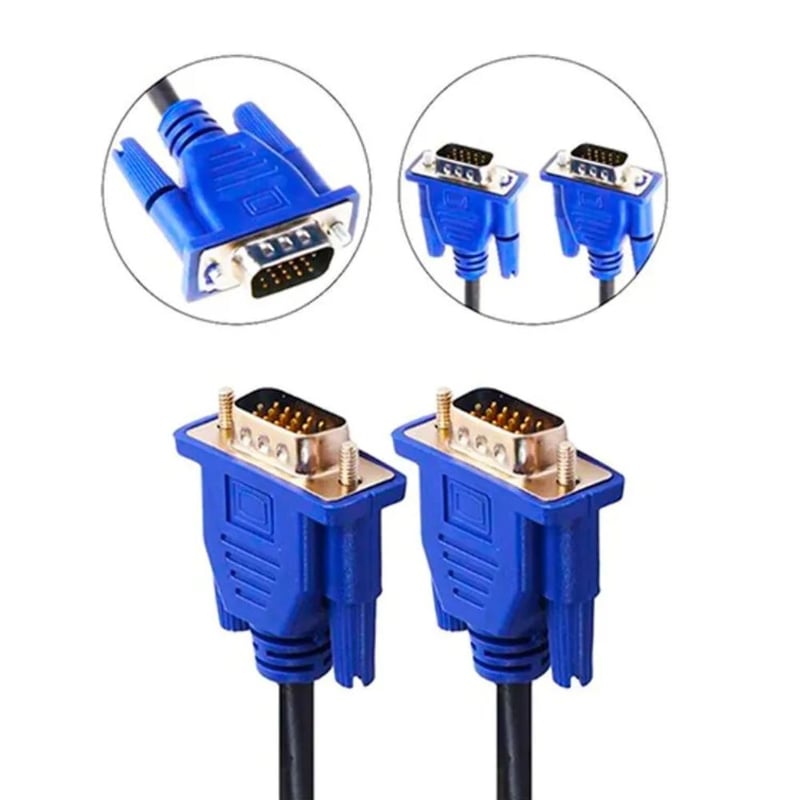 Cable Conector Para Monitor Vga a Vga 3 Metros GENERICO | falabella.com