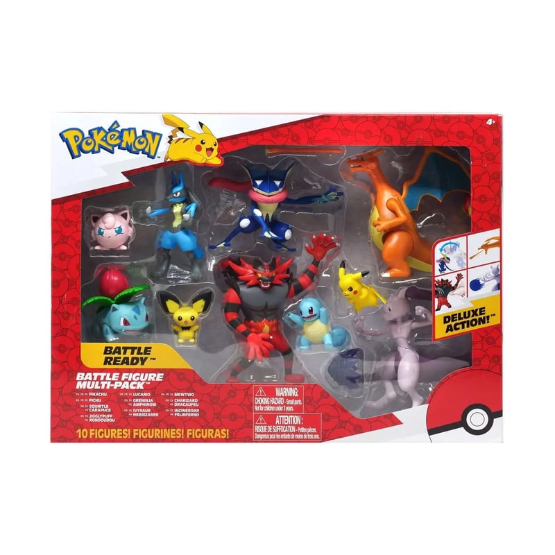 Pokemon Multipack Figuras Incineroar Charizard JAZWARES | falabella.com