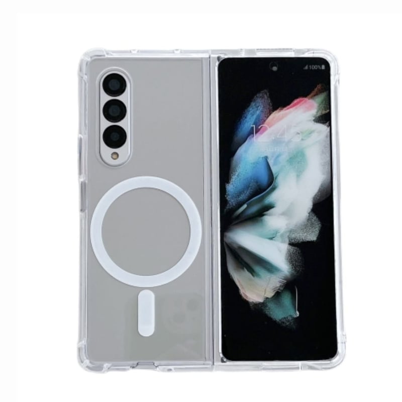 Case TPU Transparente Con Magsafe Para Samsung Z FOLD 5 CASE ...