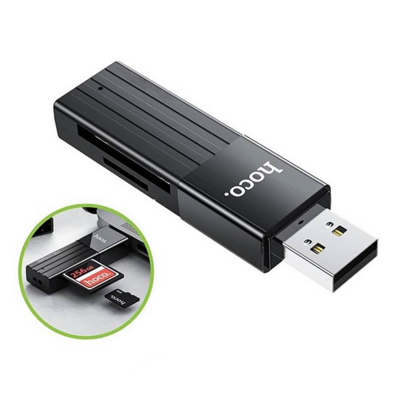 Lector Tarjetas Memoria 5gbps M2 Sd Micro Sd A Usb 3.0 Hoco HOCO ...