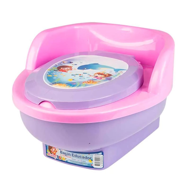 Bacin Bacinica Educador Para Bebes Niña - Basa BASA | falabella.com