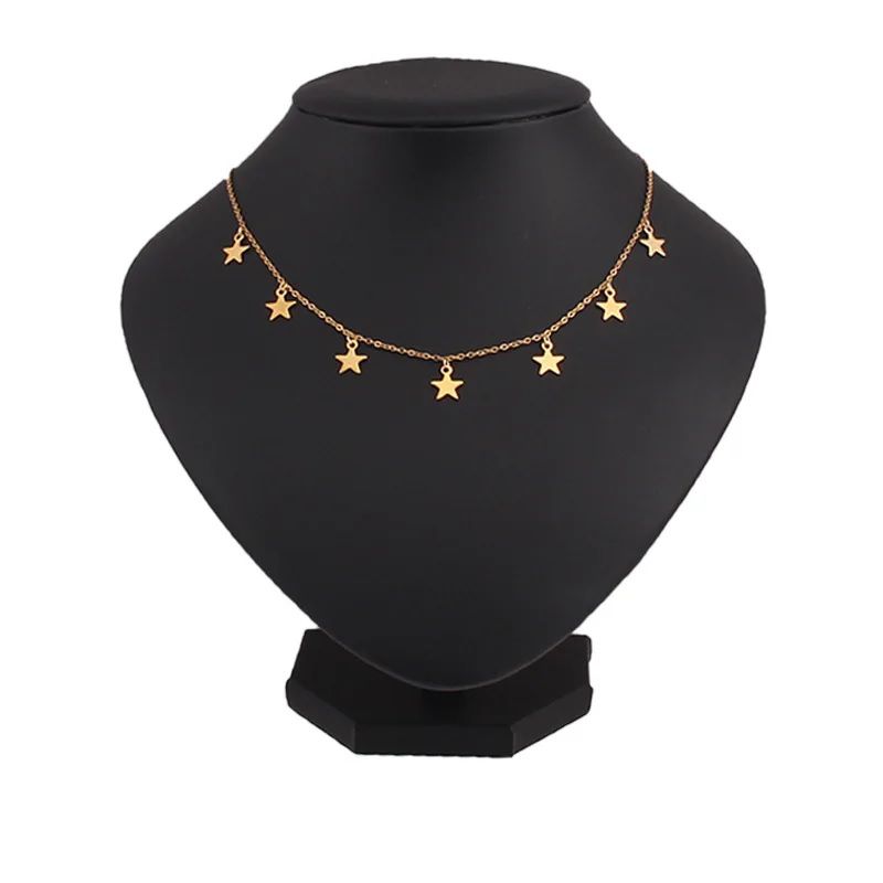 Collar estrellas dorado GENERICO | falabella.com