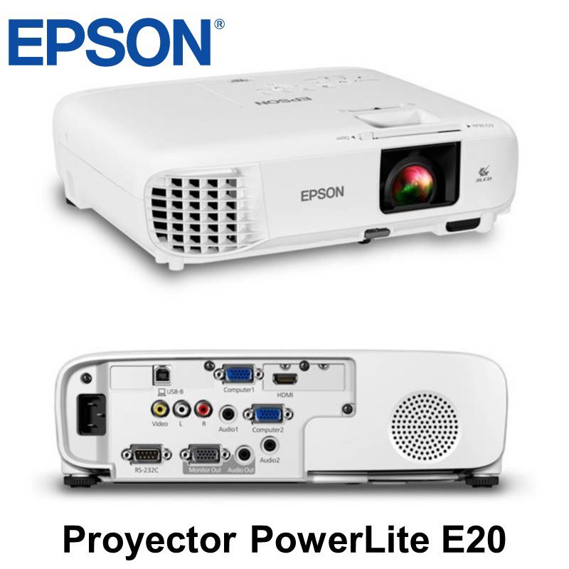 Proyector para Salas de Clases PowerLite E20 EPSON | falabella.com