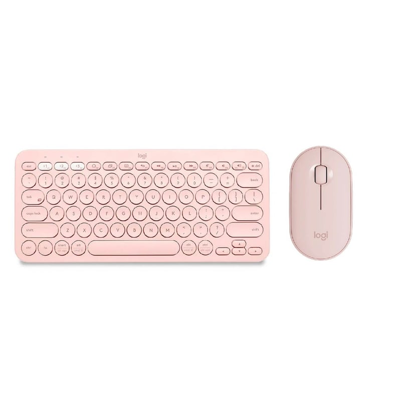 Combo Teclado K380 y mouse Pebble M350 Logitech Rosado LOGITECH ...