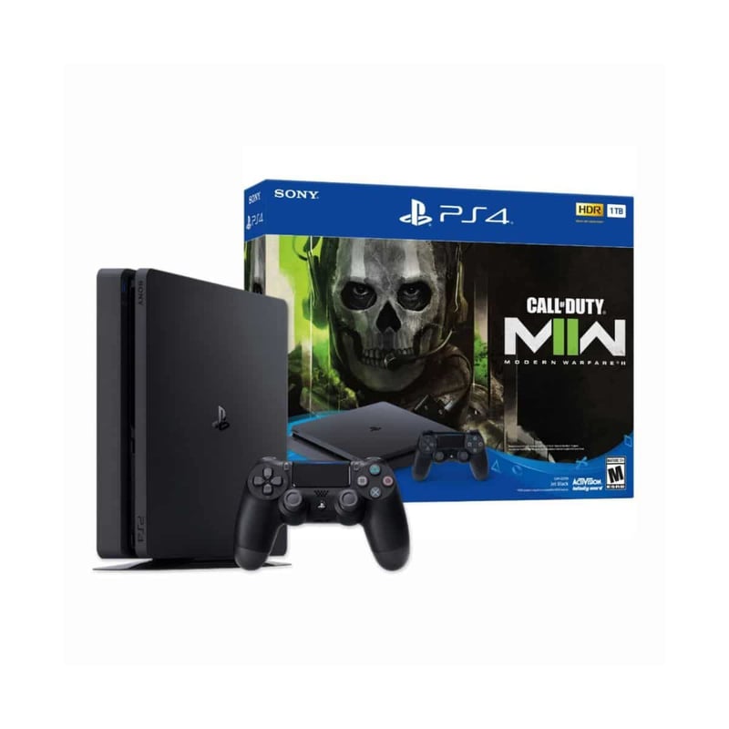 Consola PS4 Playstation 4 Slim de 1TB :call Of Duty Modern Warfare 2 ...