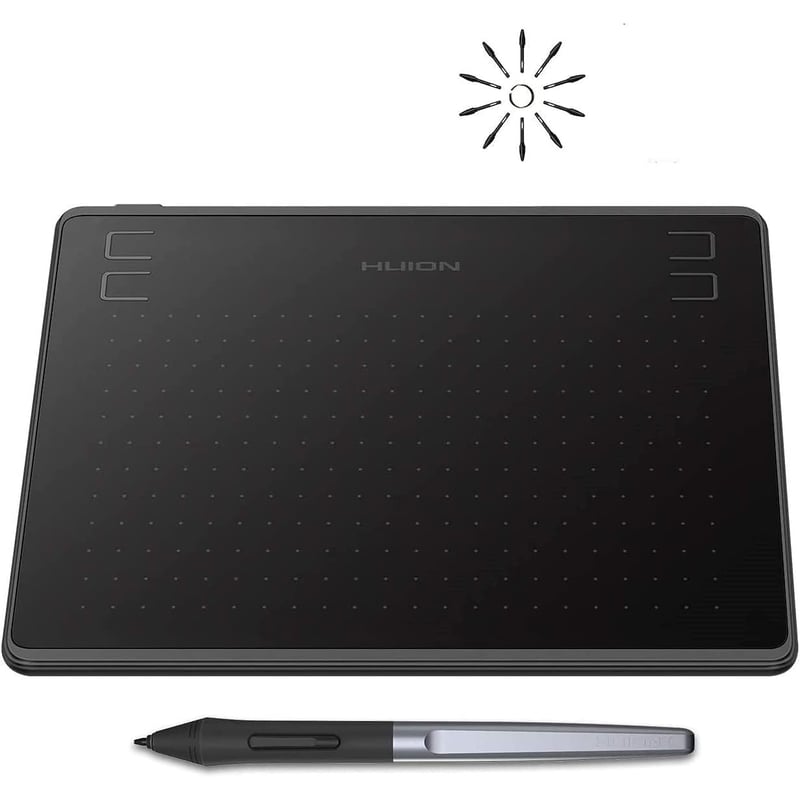 Tableta Grafica HUION HS64 - Incluye Lapiz capacitivo HUION | falabella.com