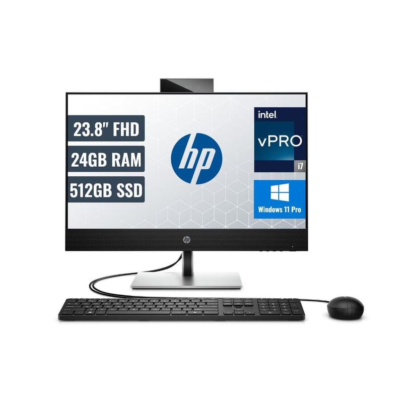 AIO HP ProOne 440 G9, 23.8" FHD Intel i7-12700 DDR4 24GB SSD 512GB, DVD ...