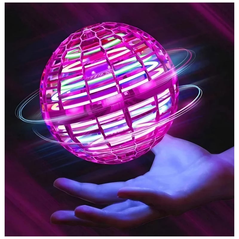 Esfera voladora flynova pro giratoria 360° luces led IMPORTADO ...