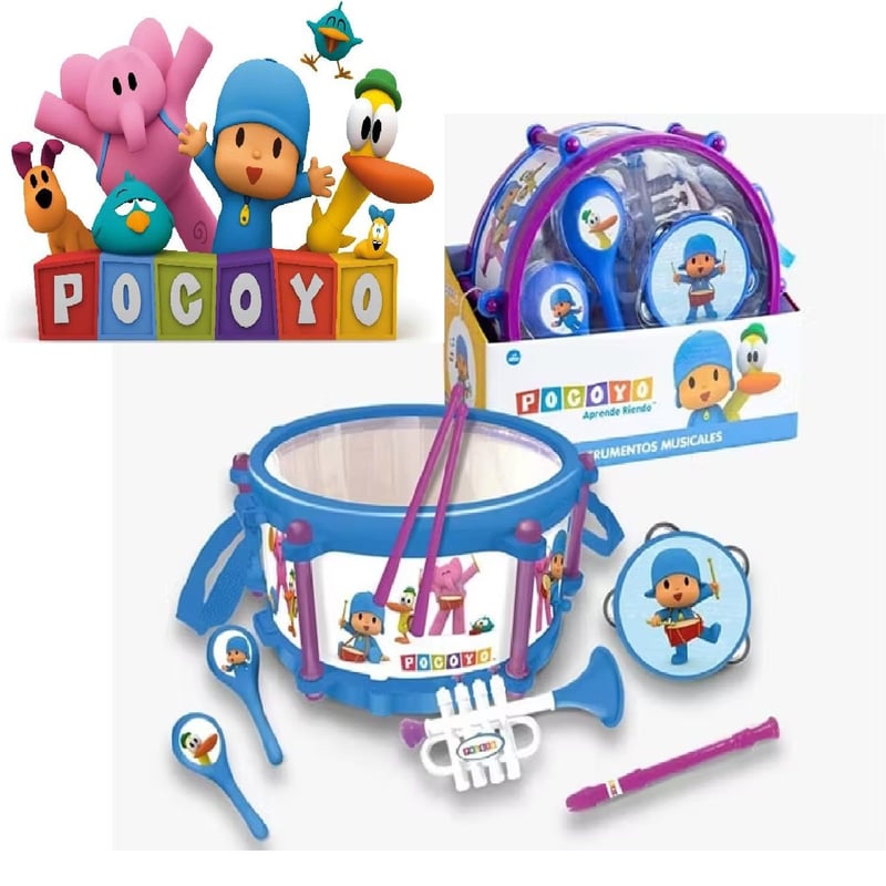 Set Tambor De Instrumentos De Pocoyo COP CAP SF8133A POCOYO | falabella.com