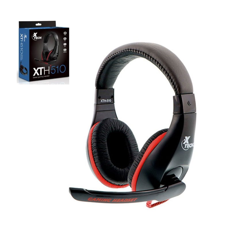 AUDIFONOS XTECH OMINOUS XTH-510 ESTEREO GAMING DOS ENCHUFES DE 35MM XTECH | falabella.com