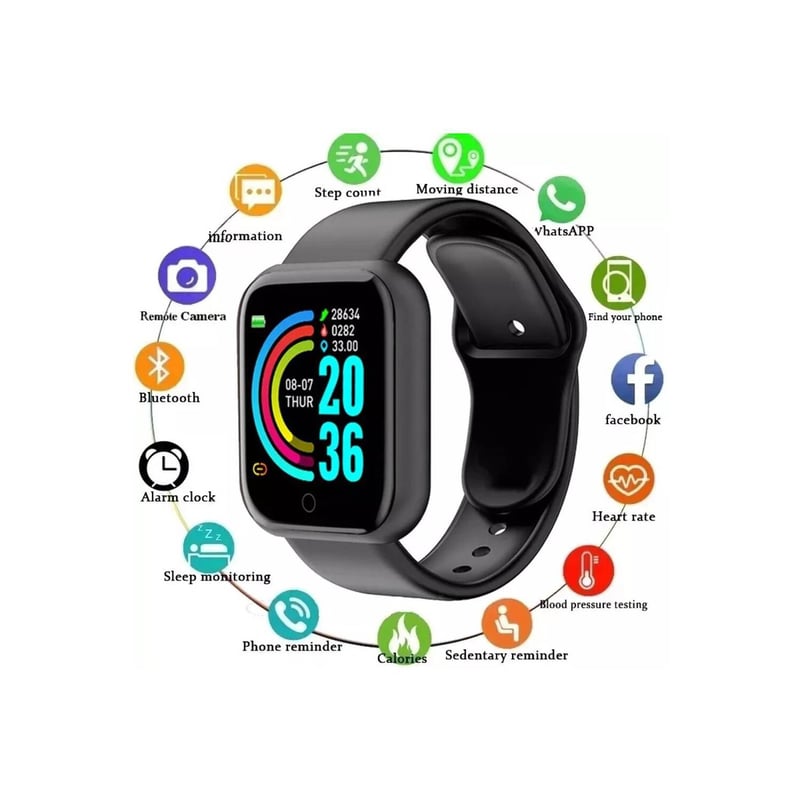 Smartwatch Reloj inteligente Pro D20. GENERICO | falabella.com