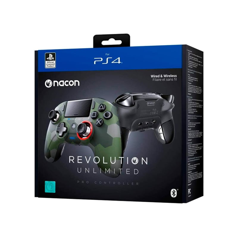 Nacon Pro Controller Revolution Unlimited Verde Camuflado PS4 NACON ...